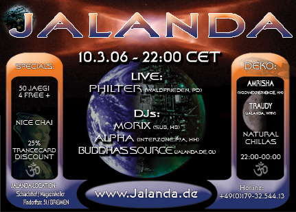 JALANDA - 4TH Generation - Spring Awakening · 10 Mar 2006 · Bremen ...