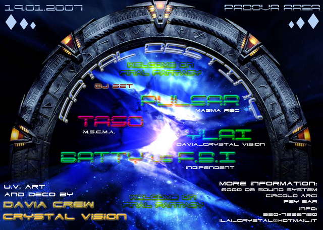 ___FATAL DESTINY___ · 19 Jan 2007 · ...veneto area... (Italy) · goabase ...