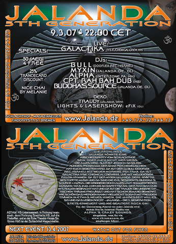Jalanda 5th Generation · 9 Mar 2007 · Bremen (Germany) · goabase ॐ ...