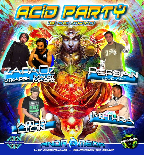 ACID PARTY @ SPECIAL FULL ON!!! FREE PARTY en una iglesia!!! · 18 May ...