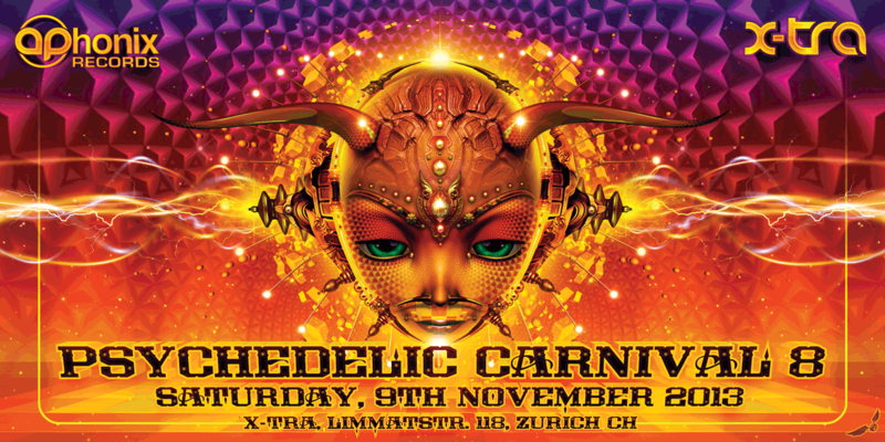PSYCHEDELIC CARNIVAL 8 · 9 Nov 2013 · Zürich (Switzerland) · goabase ॐ ...