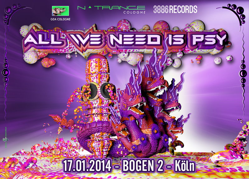 ALL WE NEED IS PSY ★ // BUBBLE (ISR) // PSYBUDDY (LIVE SET & EP RELEASE ...