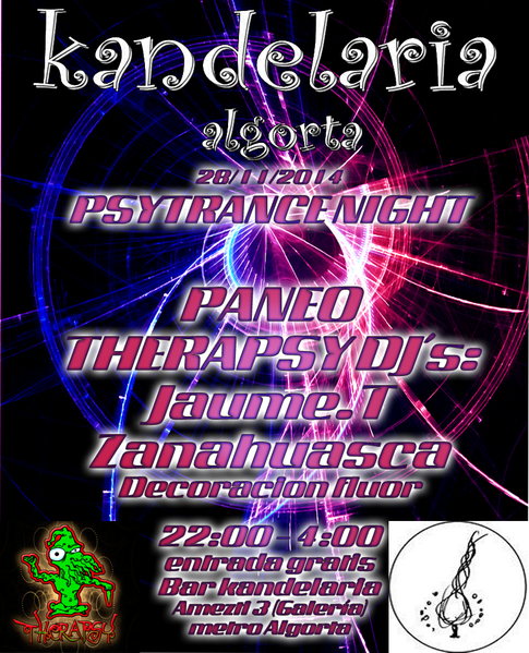 Kandelaria Psytrance Night · 28 Nov 2014 · Bilbao (Spain) · goabase ॐ ...