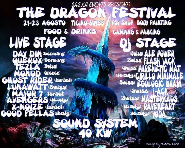 Dragon Festival · 21 Aug 2015 · ticino (Switzerland) · goabase ॐ ...