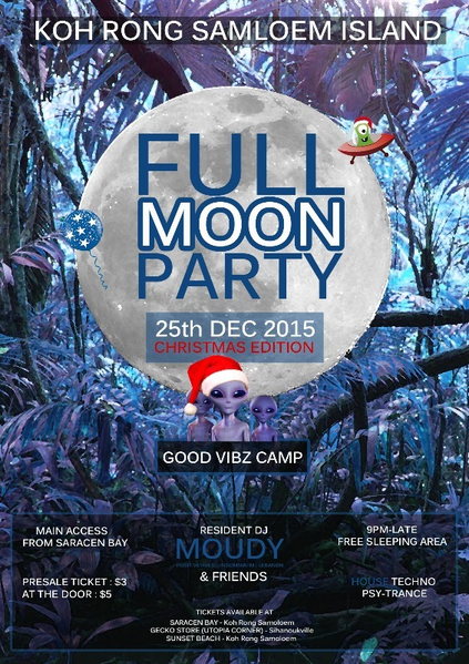 Full Moon Party Nov 25th 2015 Koh Rong Samloem · 25 Dec 2015 · koh rong ...