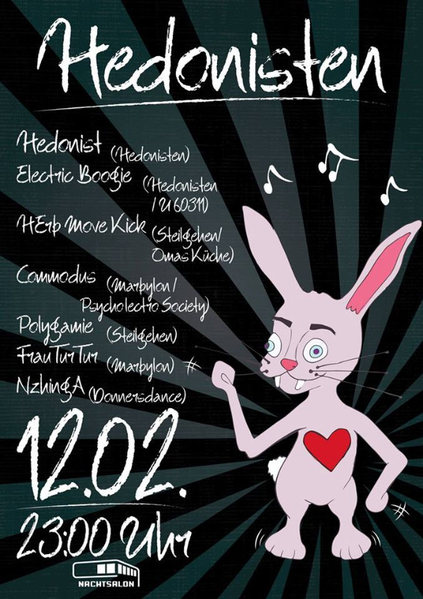 Hedonisten · 12 Feb 2016 · Marburg (Germany) · goabase ॐ parties and people