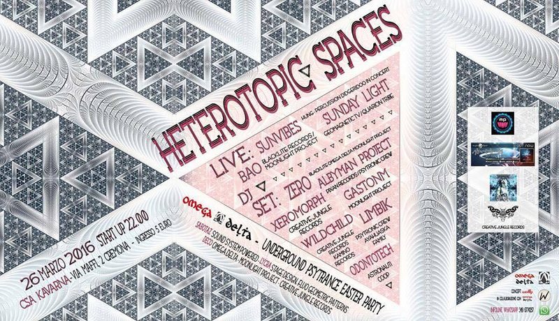 Heterotopic Spaces : Omega Delta Underground Psytrance Easter Party ...