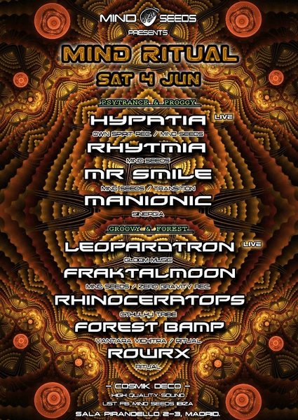 Mind Ritual · 4 Jun 2016 · Madrid (Spain) · goabase ॐ parties and people