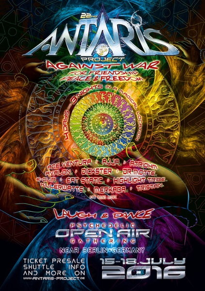 Antaris Project 2016 · 15 Jul 2016 · Stölln (Germany) · goabase ॐ ...