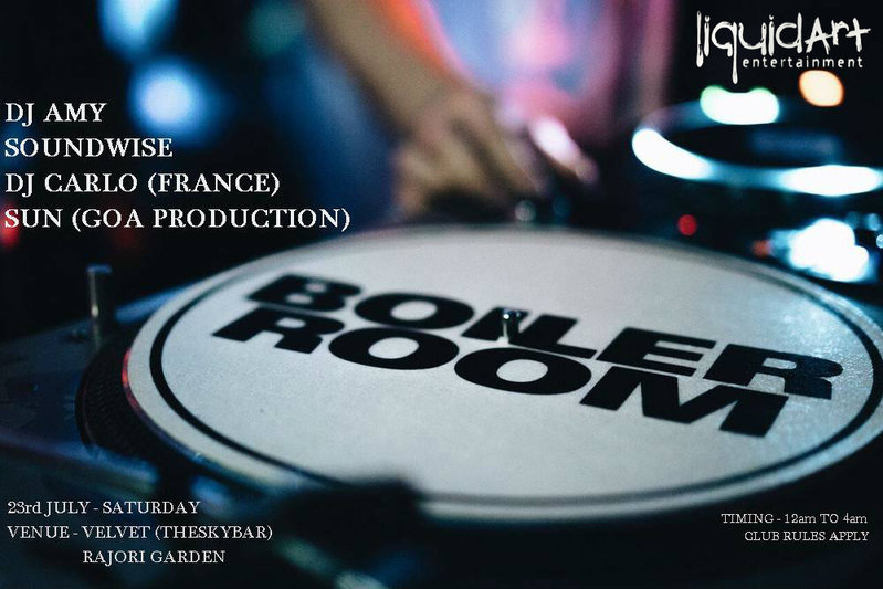 Boiler Room Party Vol.01 · 23 Jul 2016 · New Delhi (India) · goabase ॐ ...