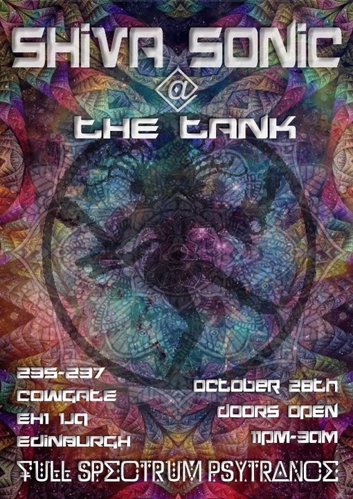 Shiva Sonic @ The Tank · 28 Oct 2016 · Edinburgh (United Kingdom ...