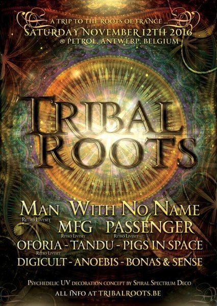 Tribal Roots · 12 Nov 2016 · Antwerp (Belgium) · goabase ॐ parties and ...
