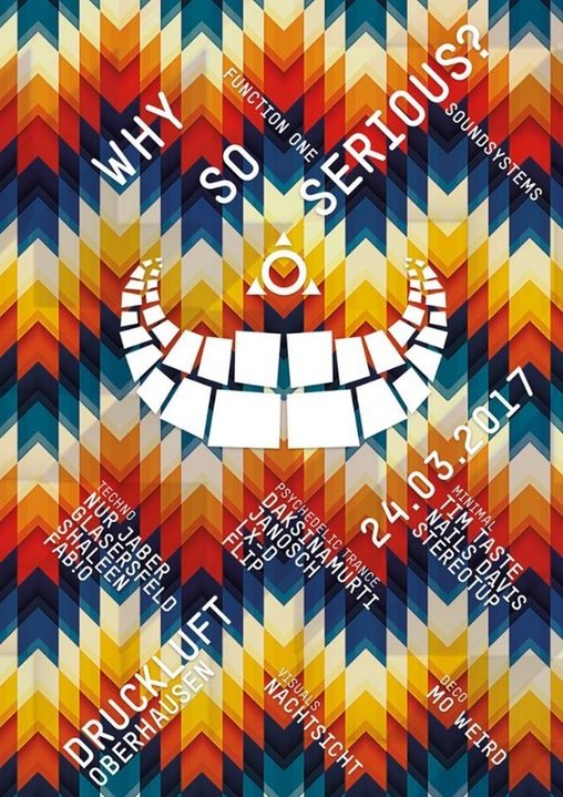 Why so serious? · 24 Mar 2017 · Oberhausen (Germany) · goabase ॐ ...