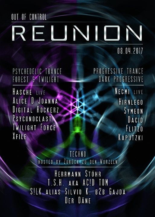 Out of Control - Reunion · 8 Apr 2017 · Bremerhaven (Germany) · goabase ...