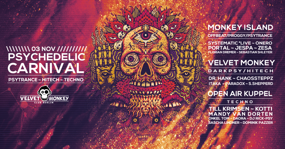 Psychedelic Carnival w/ Systematic , Onero , Portal · 3 Nov 2017 ...