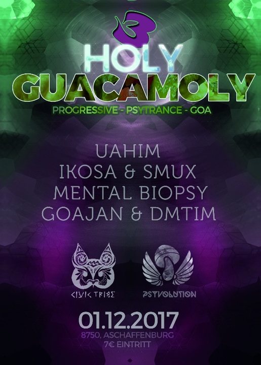 Holy Guacamoly 3 (ॐ Goa / Psytrance) · 1 Dec 2017 · Aschaffenburg ...