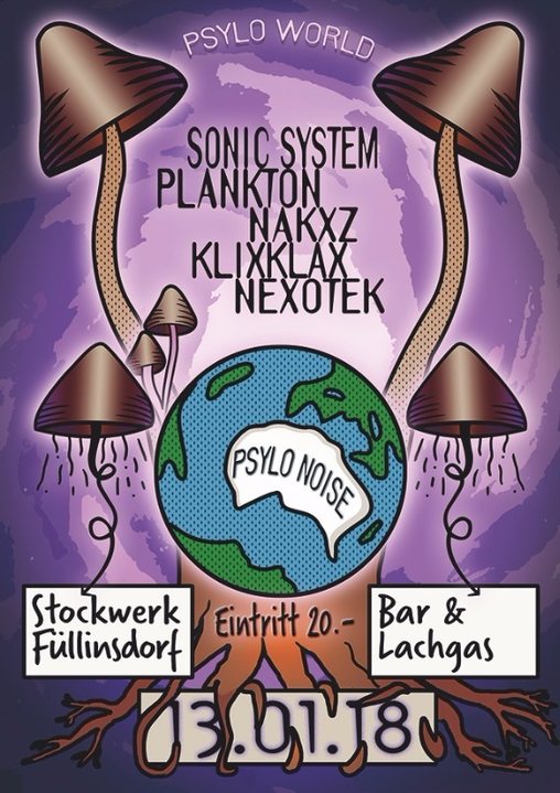 Psylo World with Sonic System, Plankton & Narxz · 13 Jan 2018 · Basel ...