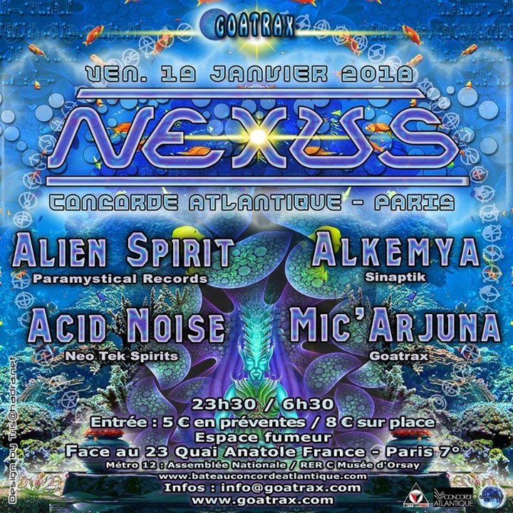 NEXUS - Hors Serie · 19 Jan 2018 · Paris (France) · goabase ॐ parties ...