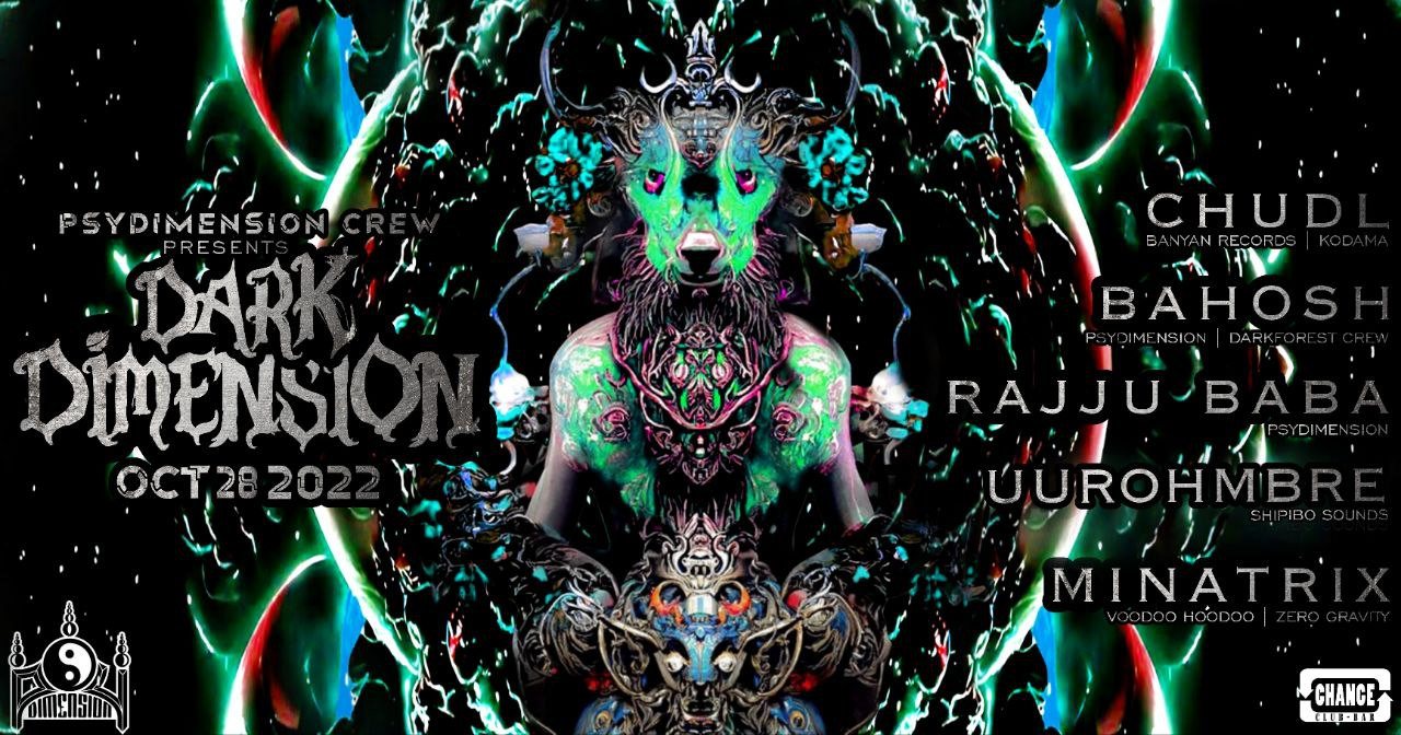 DARK DIMENSION · 28 Oct 2022 · Wien (Austria) · goabase ॐ parties and ...