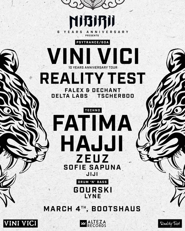 Nibirii 6 Years: Vini Vici, Reality Test, Fatima Hajji, Zeuz, Sofie ...