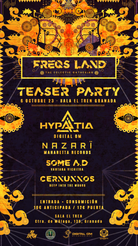 Teaser Party Freqs Land · 6 Oct 2023 · Granada (Spain) · goabase ॐ ...