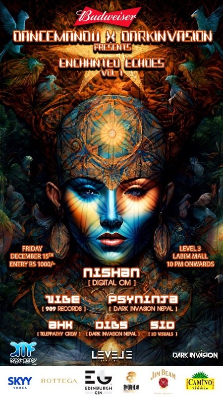 Enchanted echoes · 22 Dec 2023 · Kathmandu (Nepal) · goabase ॐ parties ...