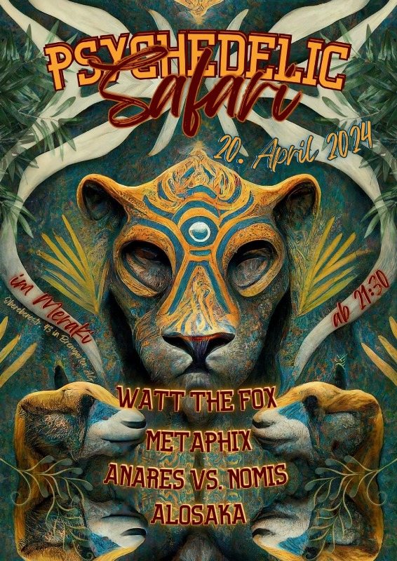 Psychedelic Safari w/ Watt the Fox · 20.04.2024 · Bremgarten (Schweiz ...