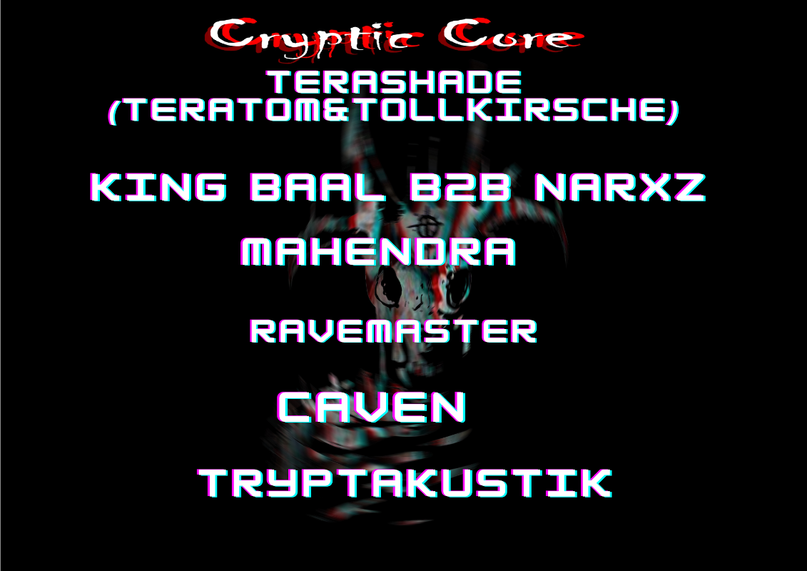 Cryptic Core · 27.04.2024 · Balsthal (Schweiz) · goabase ॐ parties and ...