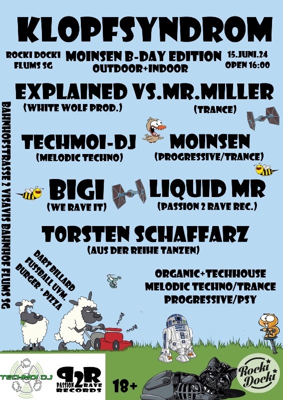 Klopfsyndrom · 15 Jun 2024 · Flums (Switzerland) · goabase ॐ parties ...
