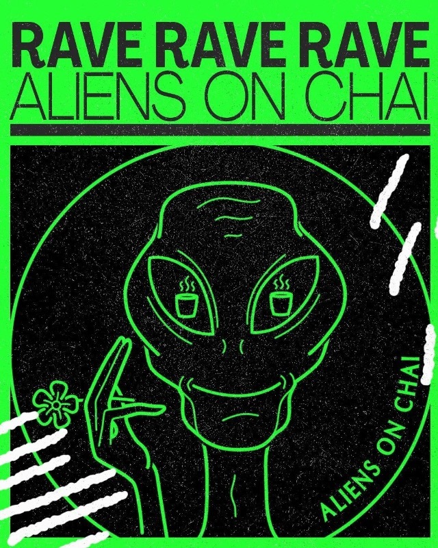 Aliens on Chai meets RAVE RAVE RAVE · 03.10.2025 · Erfurt (Deutschland ...