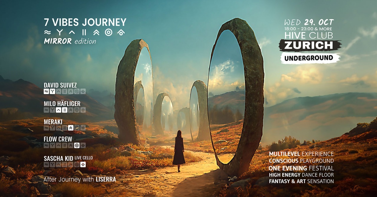 7 Vibes Journey ::: Mirror · 29.10.2025 · Zürich (Schweiz) · goabase ॐ ...