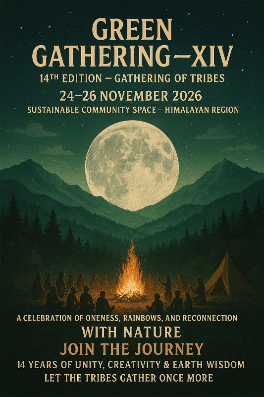 Green Gathering–XIV 14th Edition – Gathering of Tribes · 24.11.2026 ...